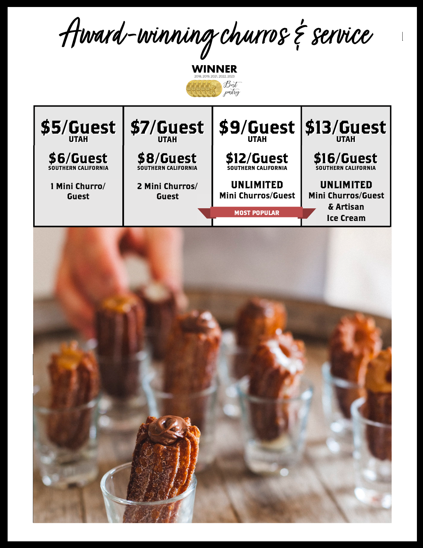 San Diablo Churros Catering For Weddings, Parties & Company Events ...